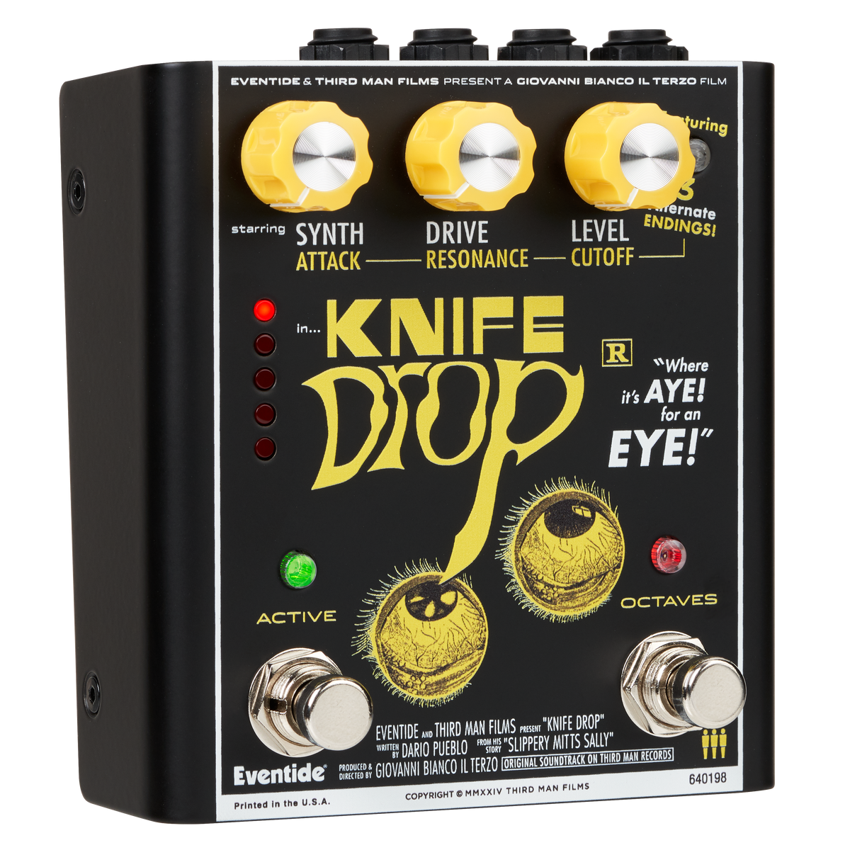 Eventide & Third Man Hardware Knife Drop - Sub Octave Fuzz, Analog Syn ...