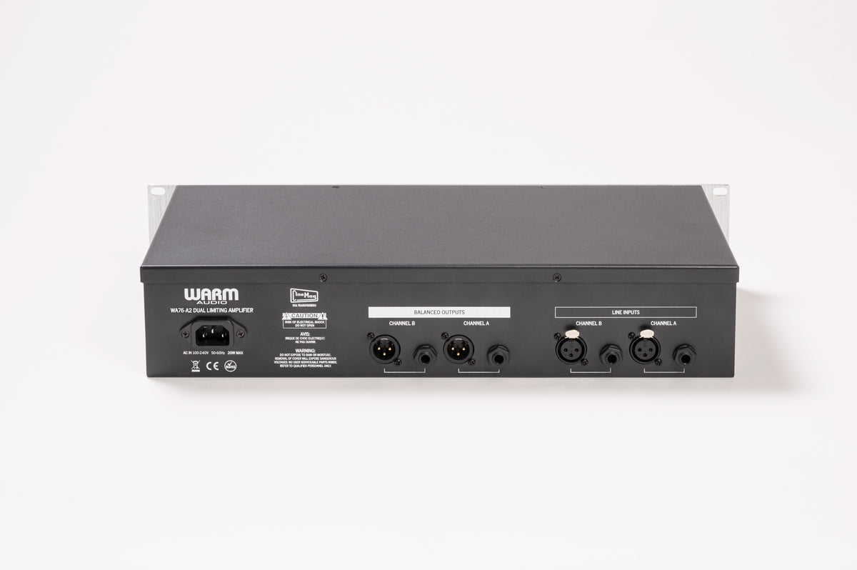 Warm Audio WA-76-A2 Dual-Channel Vintage-Voiced Discrete FET Compresso ...