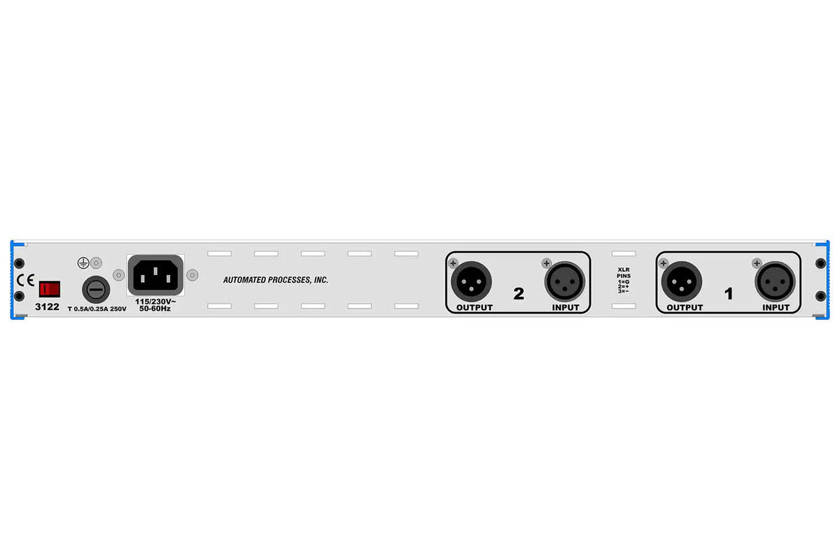 API 3122V 2 Channel Mic Preamp – Oceania Audio Sales