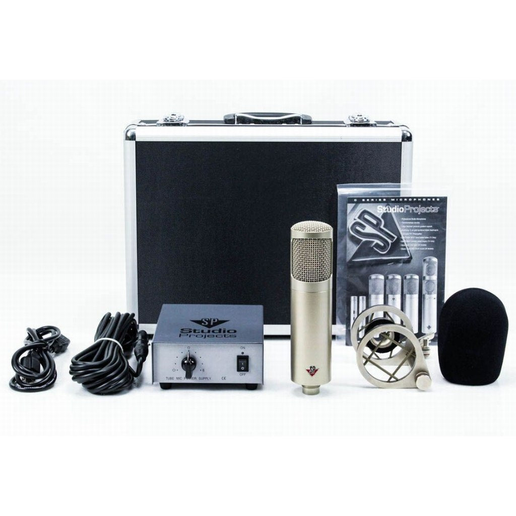 Studio Projects T-3 Multi Pattern Vacuum Tube Microphone – Oceania ...