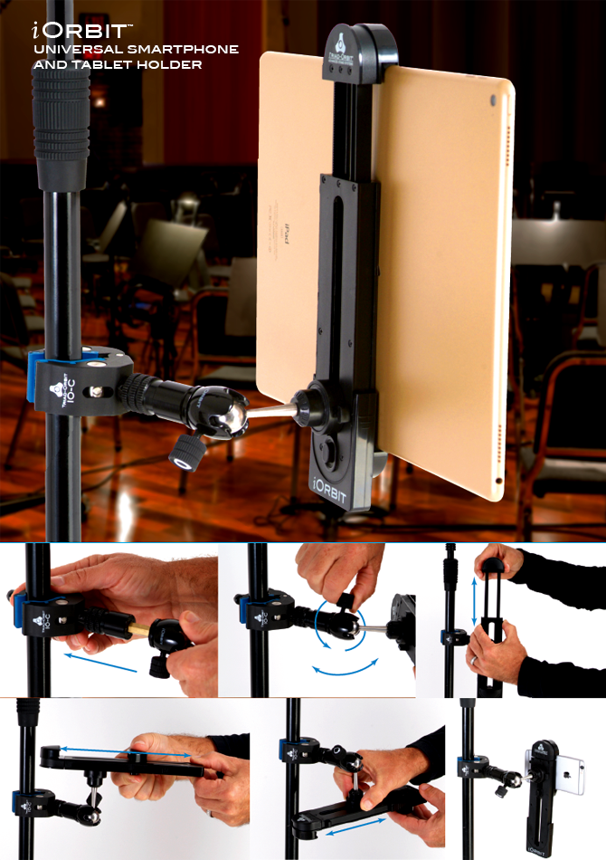 TRIAD-ORBIT IORBIT, UNIVERSAL TABLET/PHONE HOLDER – Oceania Audio Sales